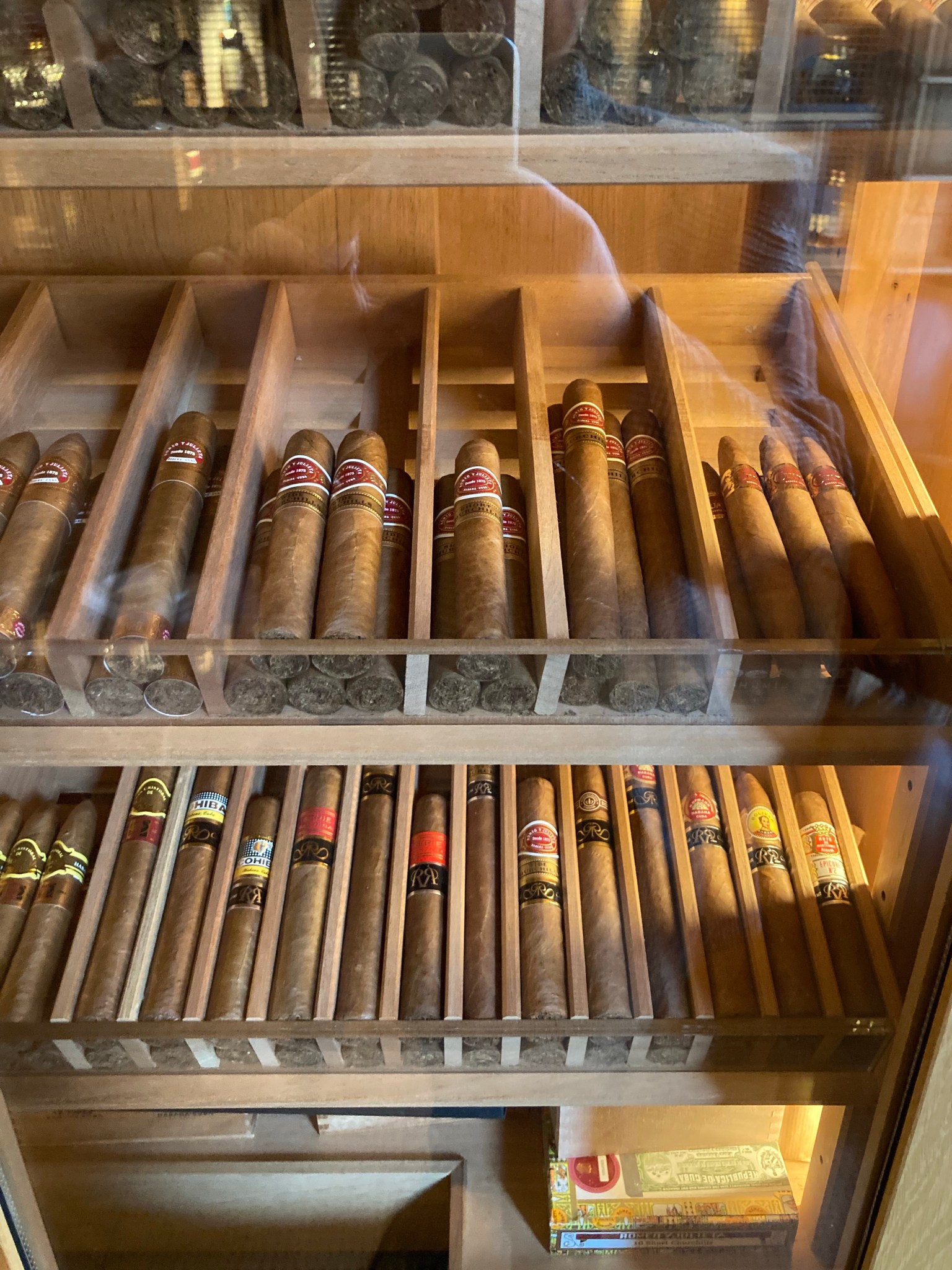 Sampling cigars at The Connaught Cigar Merchants, Mayfair, London ...