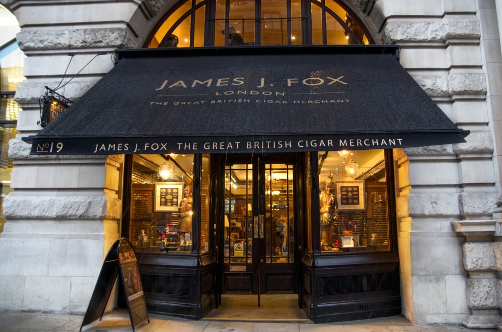 James J Fox Cigar Shop in London: Cigars, a sampling lounge, and museum ...