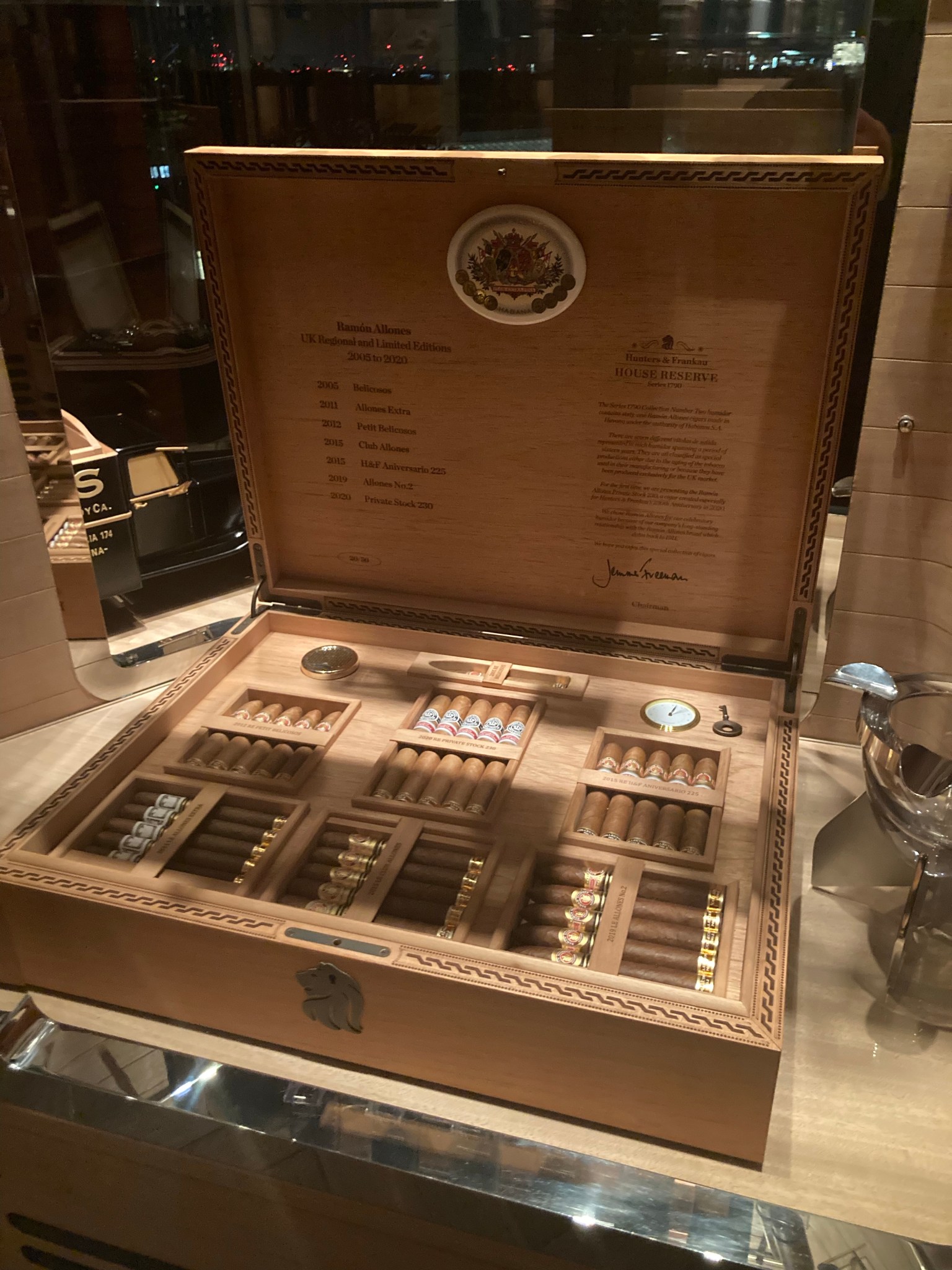 Sampling cigars at The Tasting Room in London’s first billion-pound ...
