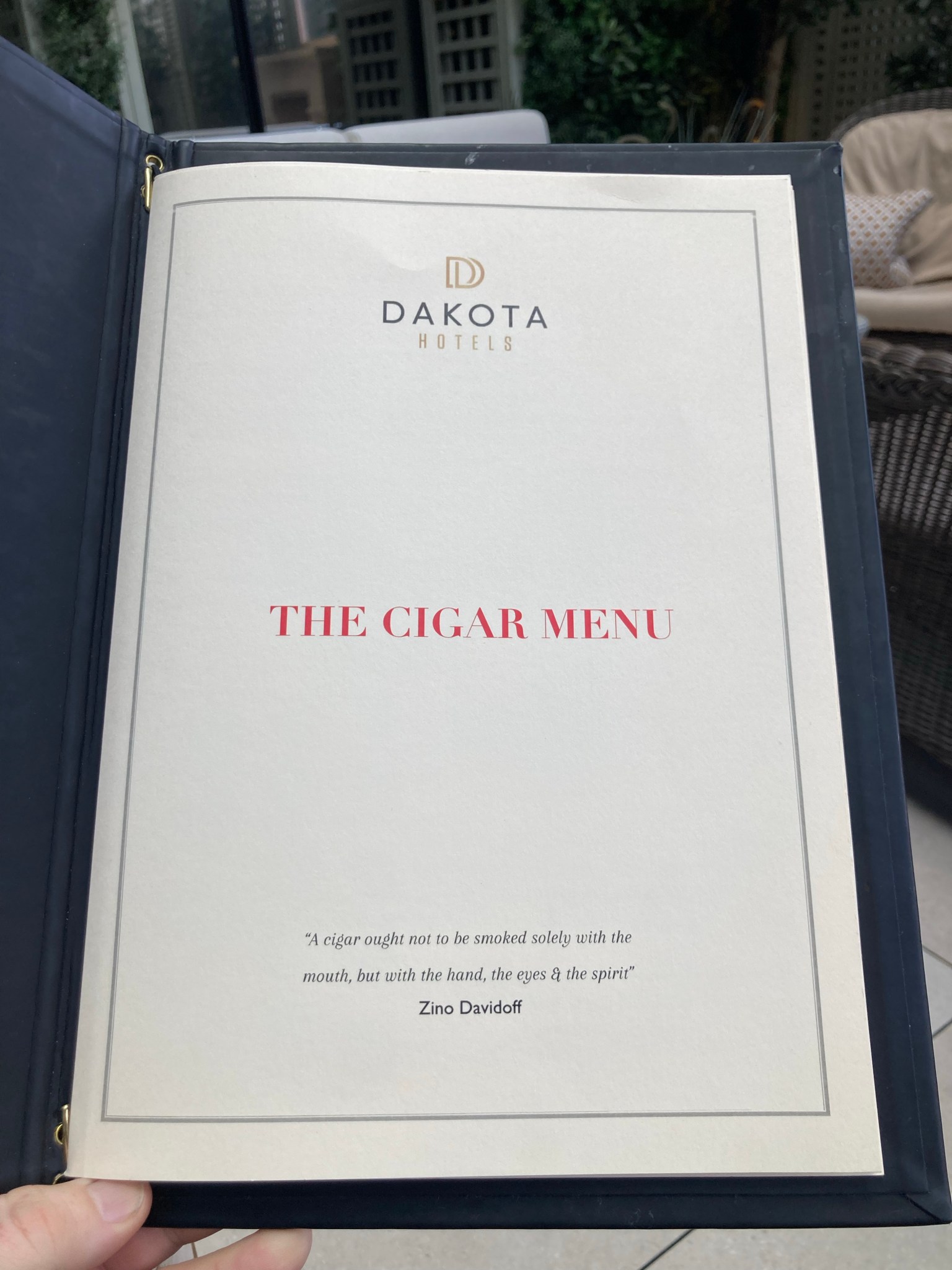 A visit to the Cigar Terrace at Dakota Hotel and Astons of Manchester ...