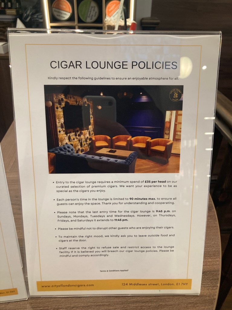 City of London Cigars opens new cigar shop and sampling lounge in ...