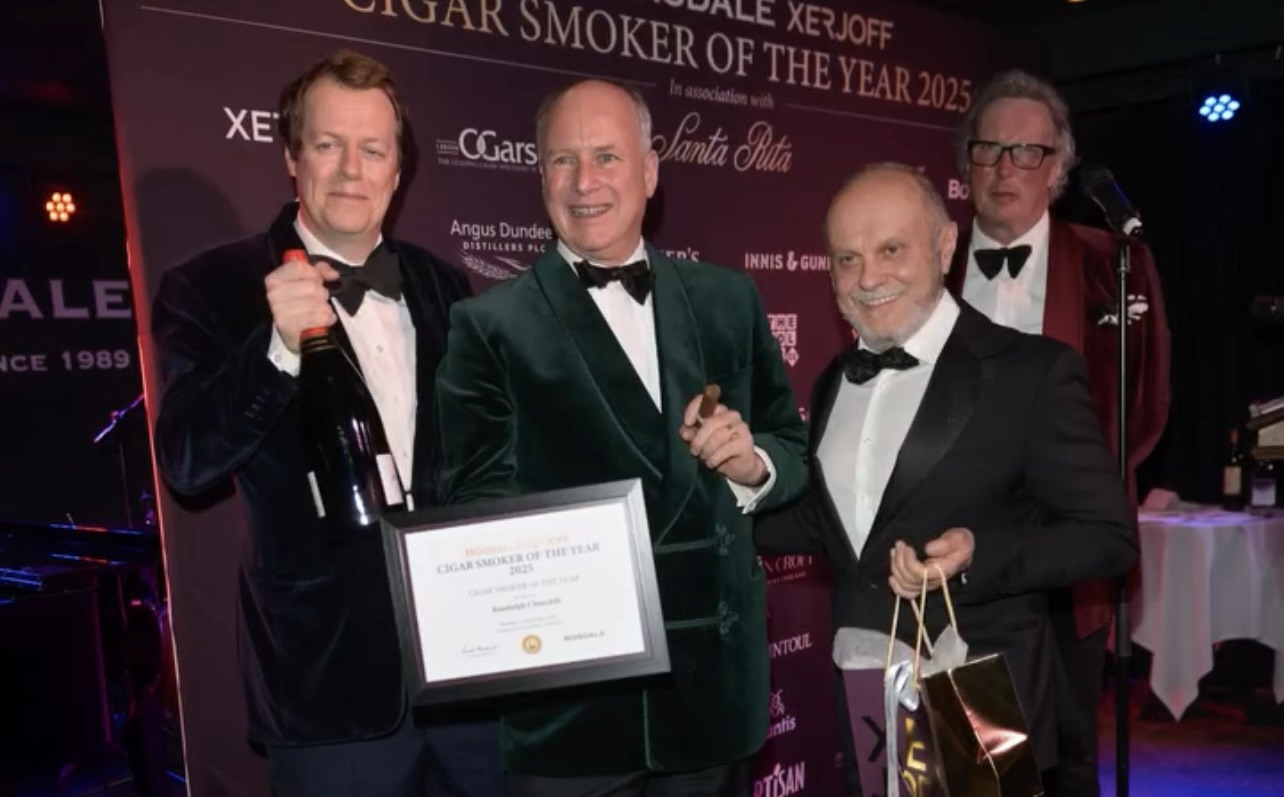 Randolph Leonard Spencer-Churchill crowned Cigar Smoker of the Year ...